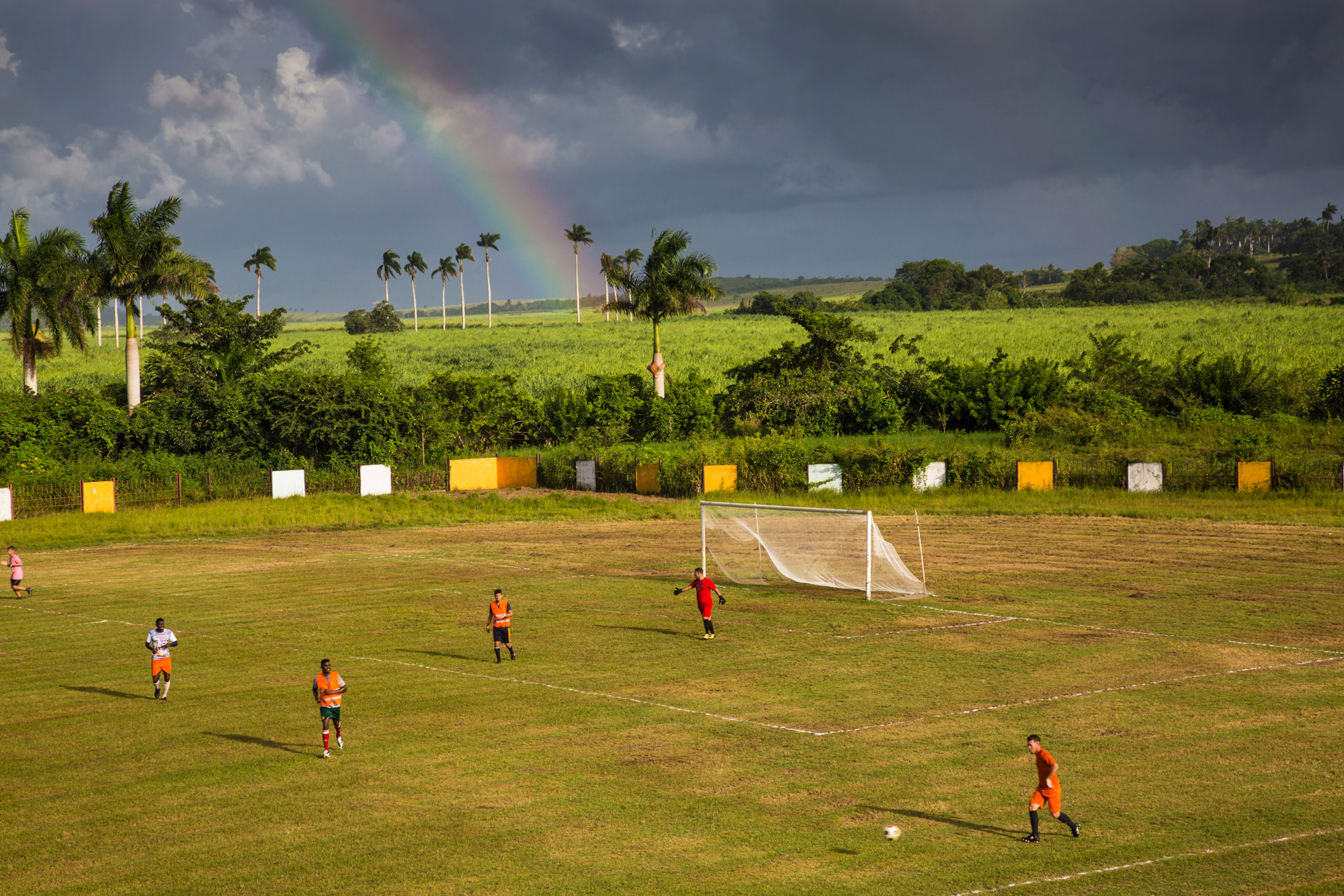 La fiebre del fútbol en Cuba