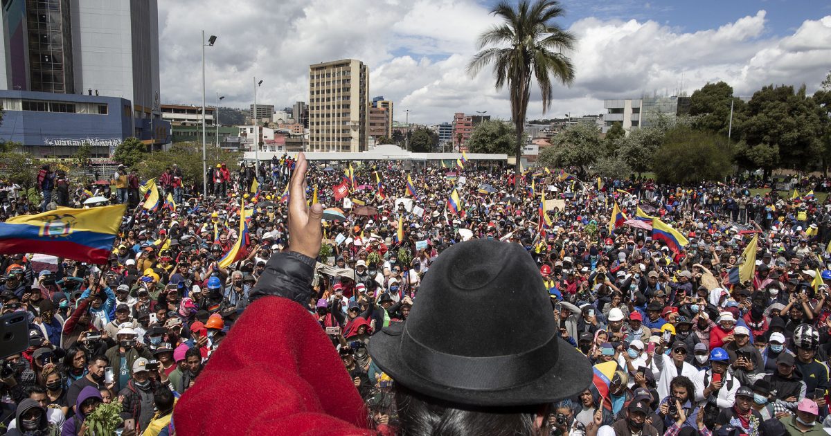 El paro eterno de Ecuador